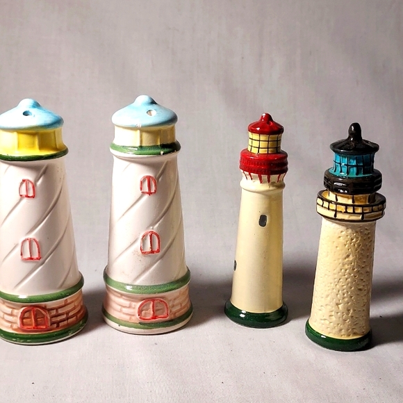Vintage Lighthouse Salt & Pepper Shakers | Other | Vintage Lighthouse ...